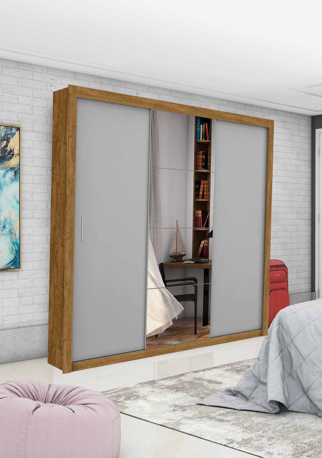 Roupeiro Clara Plus – verzatemoveis.com.br